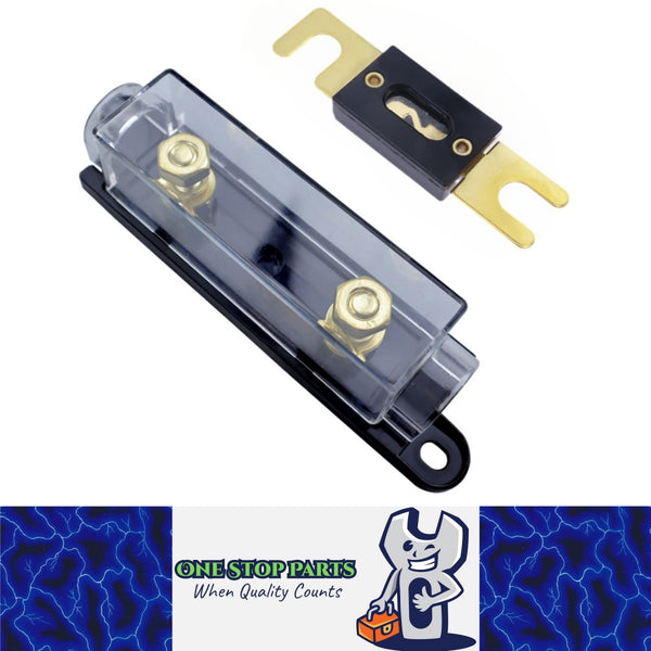 ANL 200 Amp Inline Fuse Holder with Bolt On Fuse Supplied (200A) – One ...