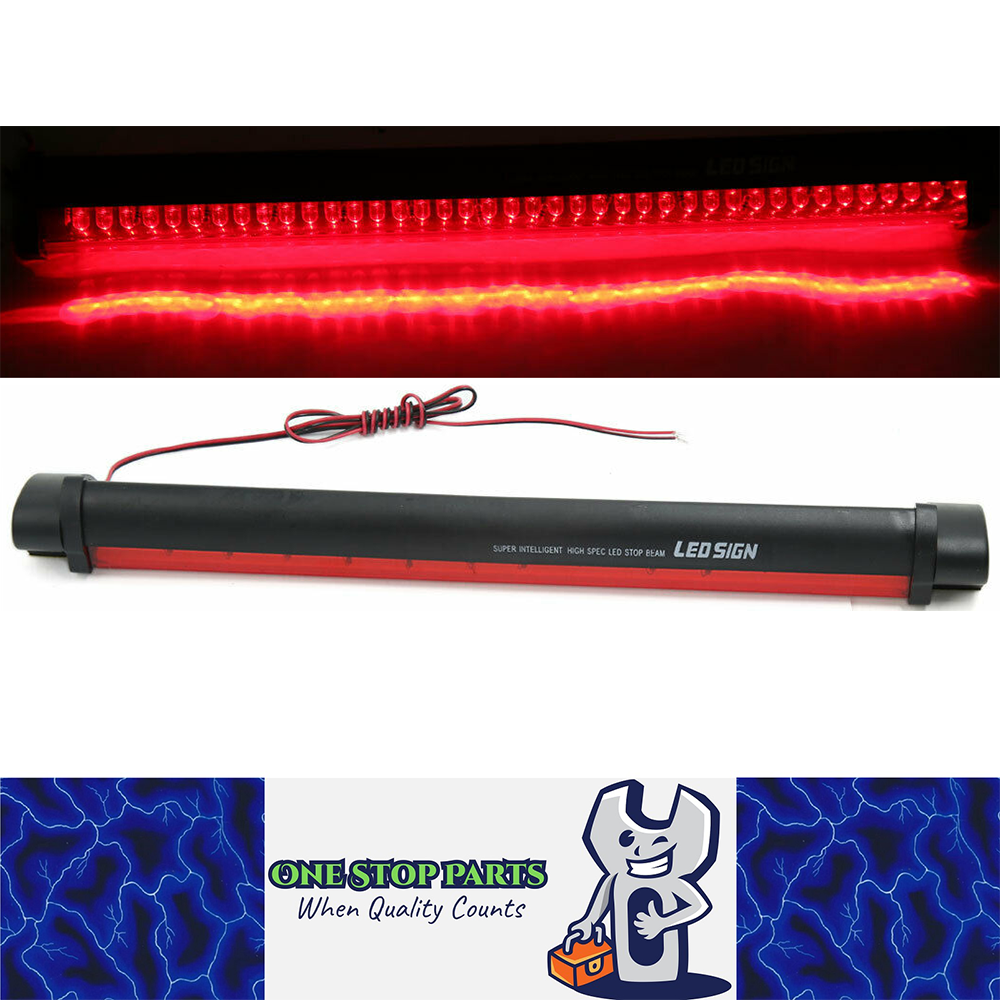 12V 40 LED SLIM ADHESIVE BRAKE LIGHT FOR INSIDE REAR WINDOWS – One Stop ...
